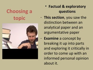 The structure of the research paper | PPT