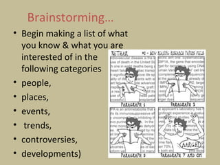 The structure of the research paper | PPT