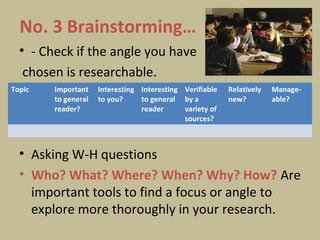 The structure of the research paper | PPT