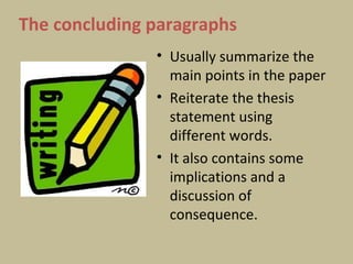 The structure of the research paper | PPT