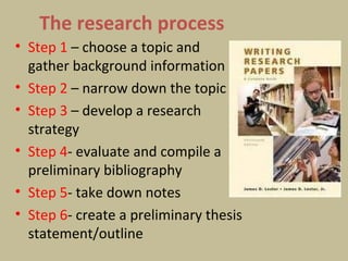 The structure of the research paper | PPT