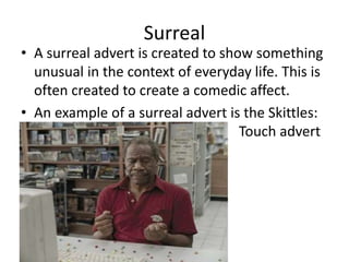 The structures and techniques of tv advertisements | PPTX