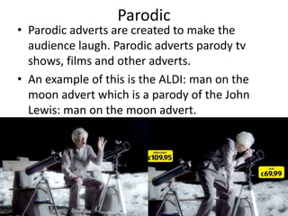 The structures and techniques of tv advertisements | PPTX