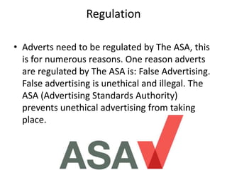 The structures and techniques of tv advertisements | PPTX