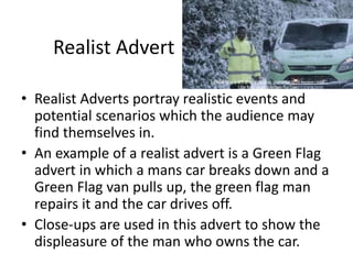 The structures and techniques of tv advertisements | PPTX