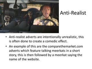 The structures and techniques of tv advertisements | PPTX