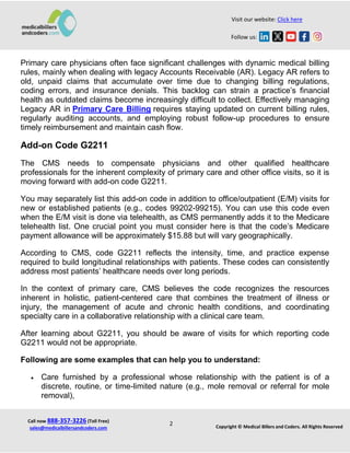The Struggle of Primary Care Physicians with Dynamic Medical Billing ...