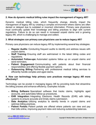 The Struggle of Primary Care Physicians with Dynamic Medical Billing ...