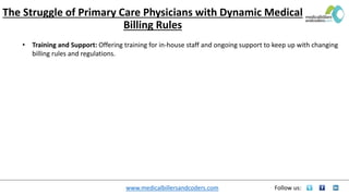 The Struggle of Primary Care Physicians with Dynamic Medical Billing ...