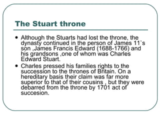 The Stuart Kings And Queens | PPT