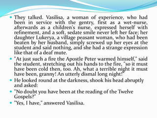 "The student" by Anton Chekhov | PPTX