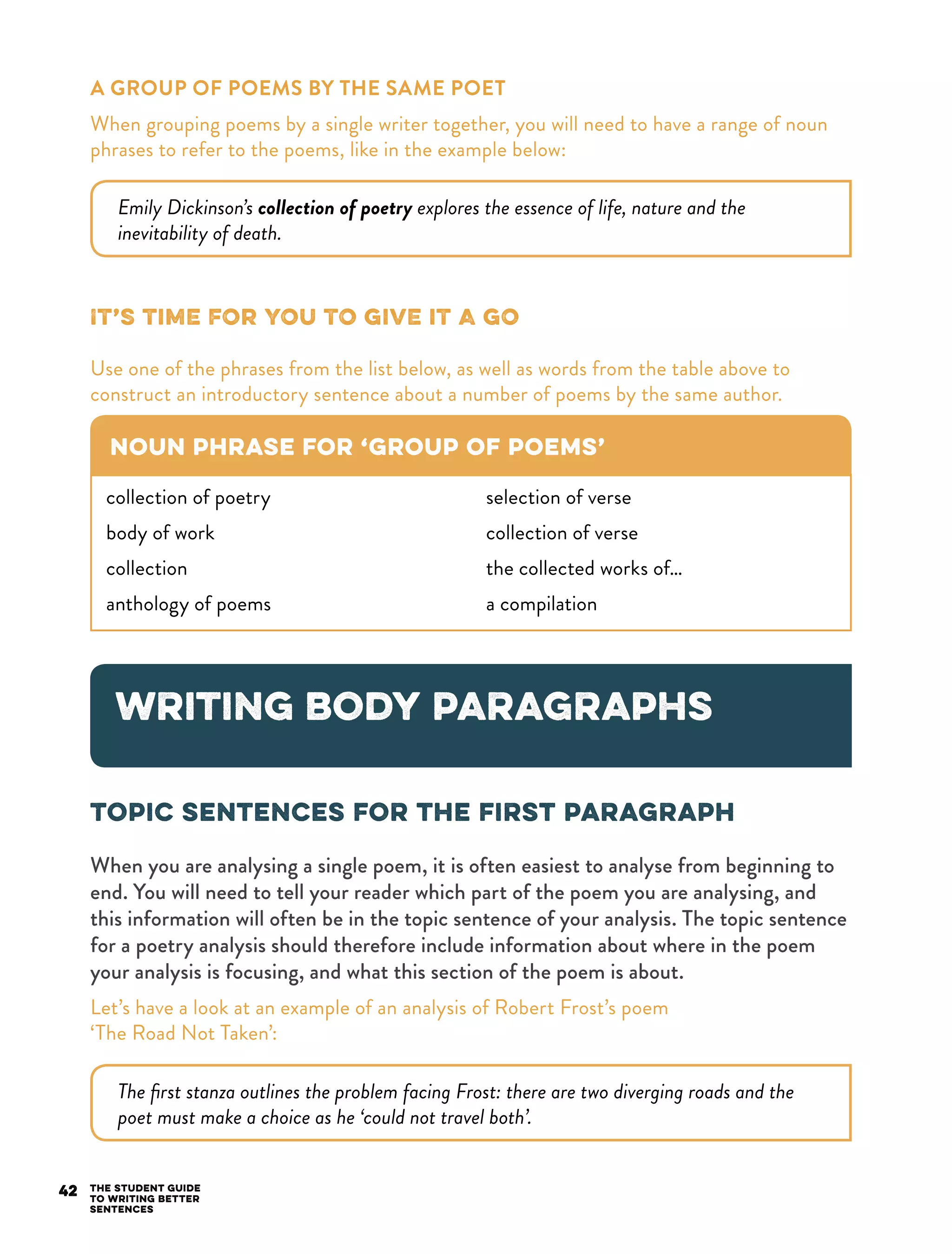 The Student Guide To Writing Better Sentences In The English Classroom ...