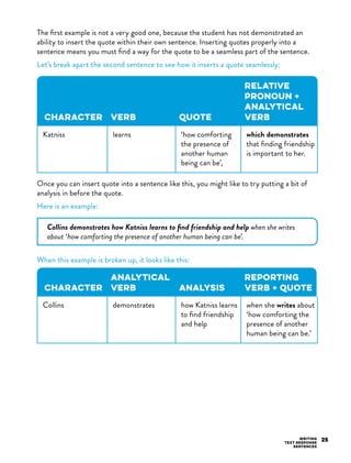 The Student Guide To Writing Better Sentences In The English Classroom ...