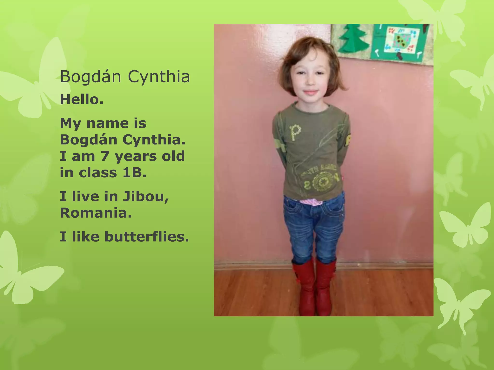 The students in class 1B and 4B | PPTX | Desserts and Baking | Food & Drink