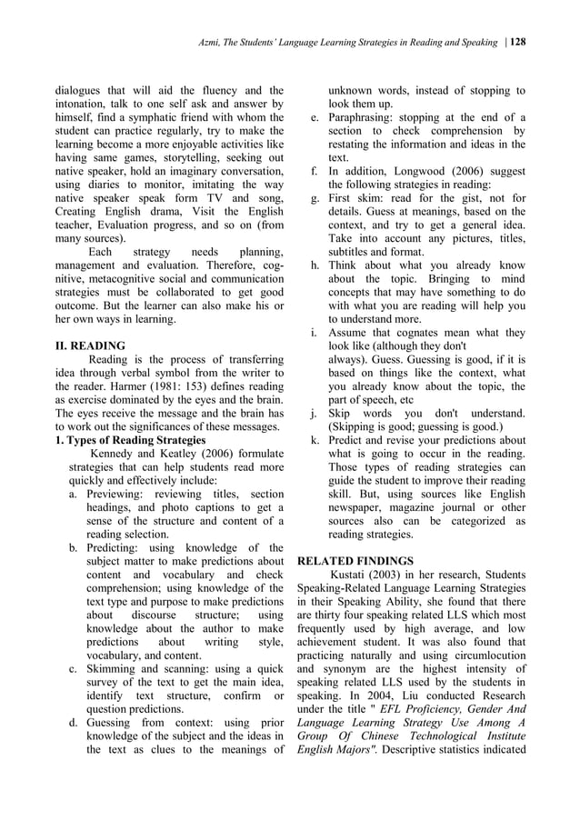 The students language_learning_strategies_in_read | PDF