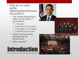 The study of administration | PPTX