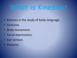 The study of body language | PPTX | Eye and Vision Conditions | Diseases and Conditions