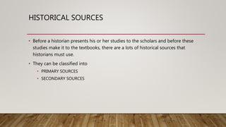 THE STUDY OF HISTORY.pptx