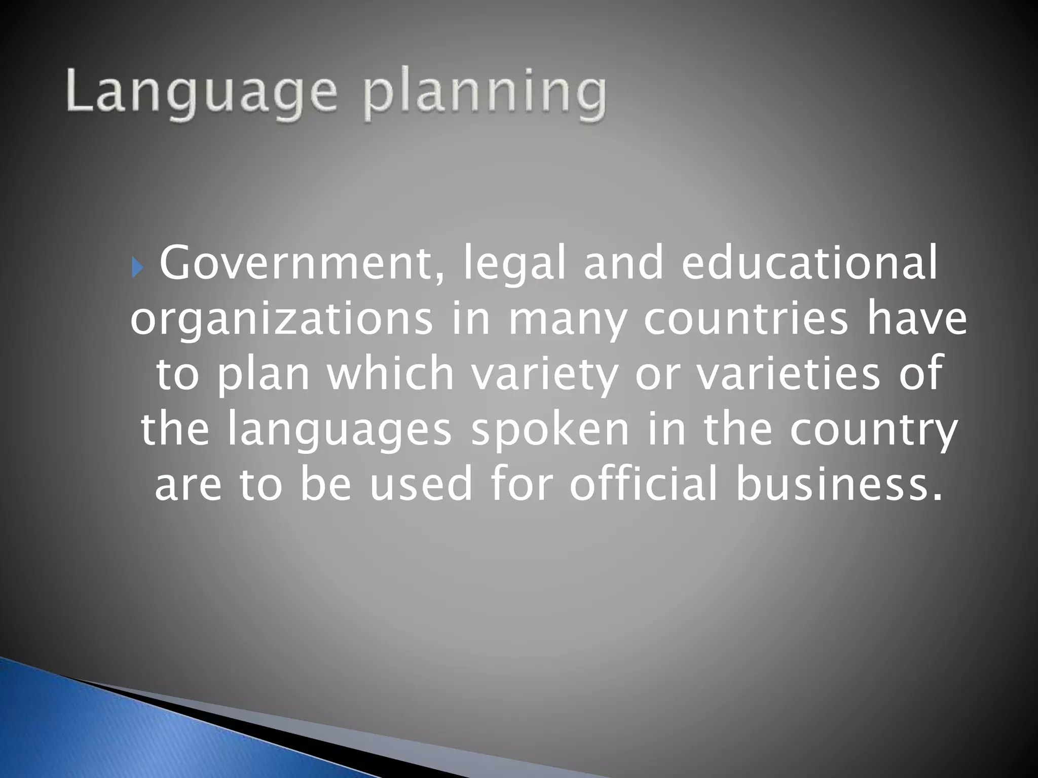 CHAPTER 18: Regional variation in language | PPTX