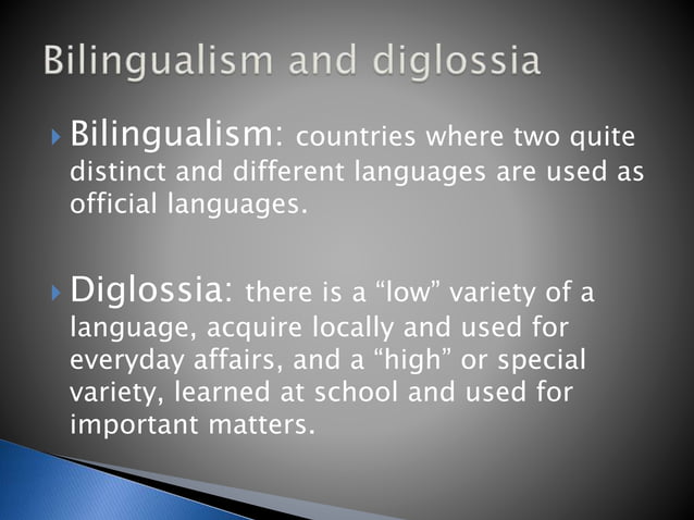 CHAPTER 18: Regional variation in language | PPTX