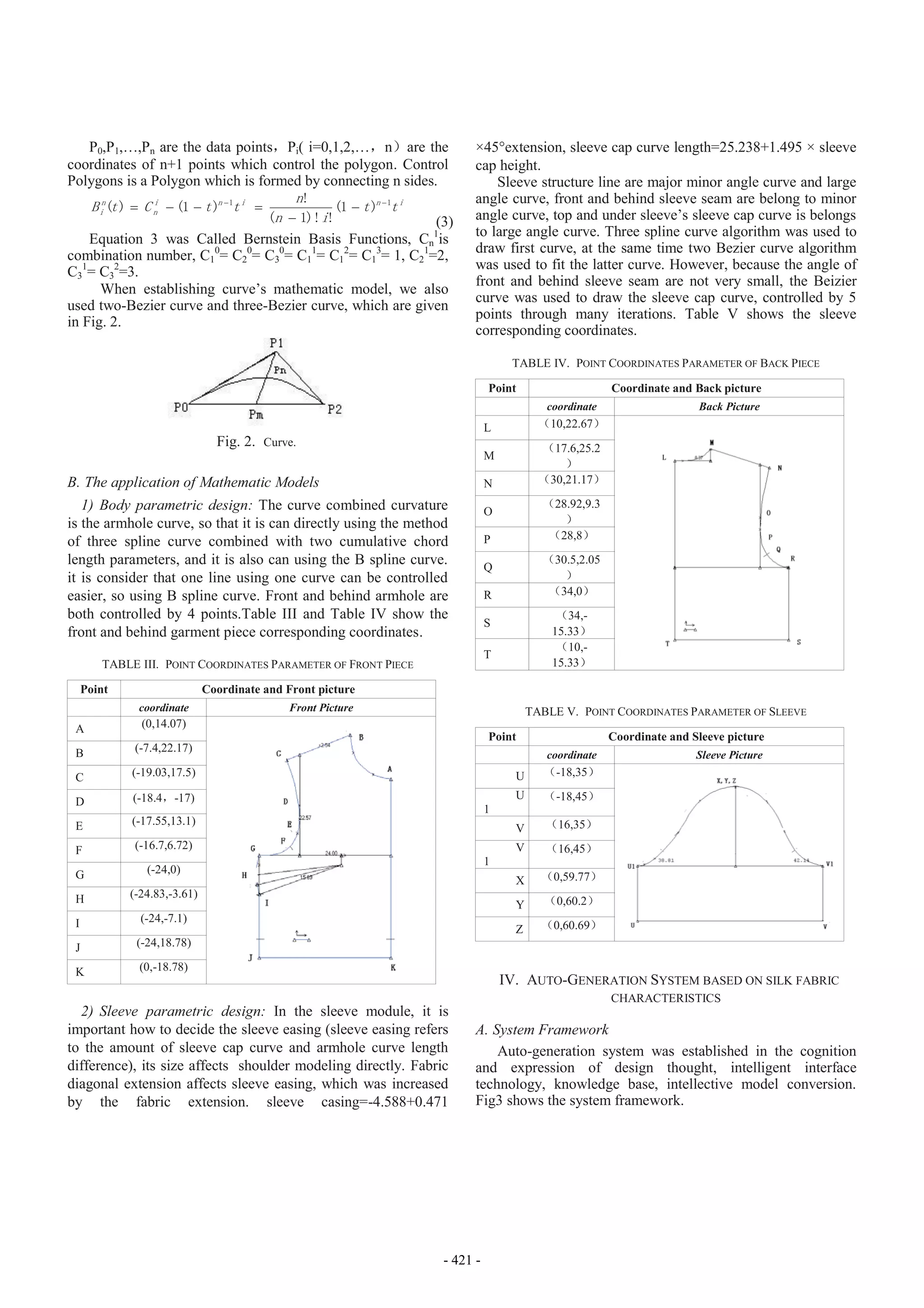 The study of pattern auto generation system based on silk fabric ...