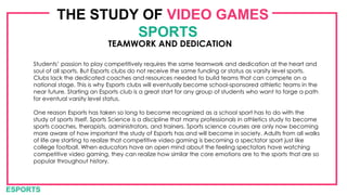 The Study of Video Games | PPTX