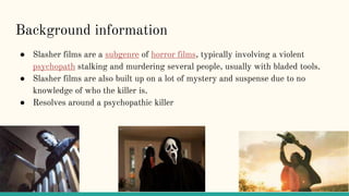 The subgenres of horrors | PPTX