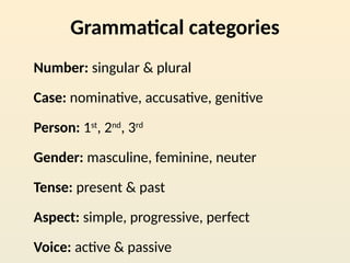 The subjunctive mood and the unreal past | PPTX