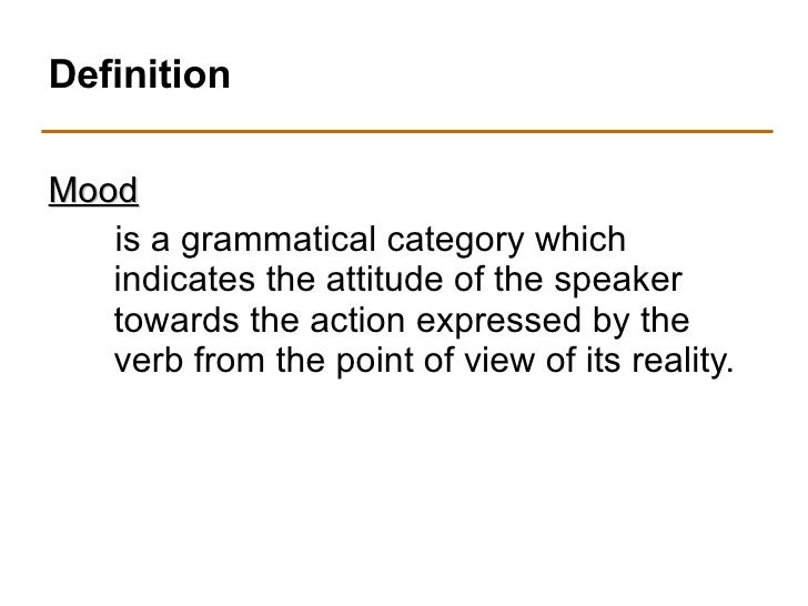 Indicative Mood Definition