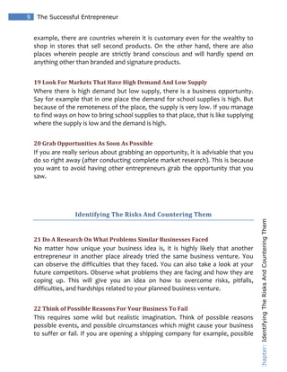 The Successful Entrepreneur | PDF | Startups | Business