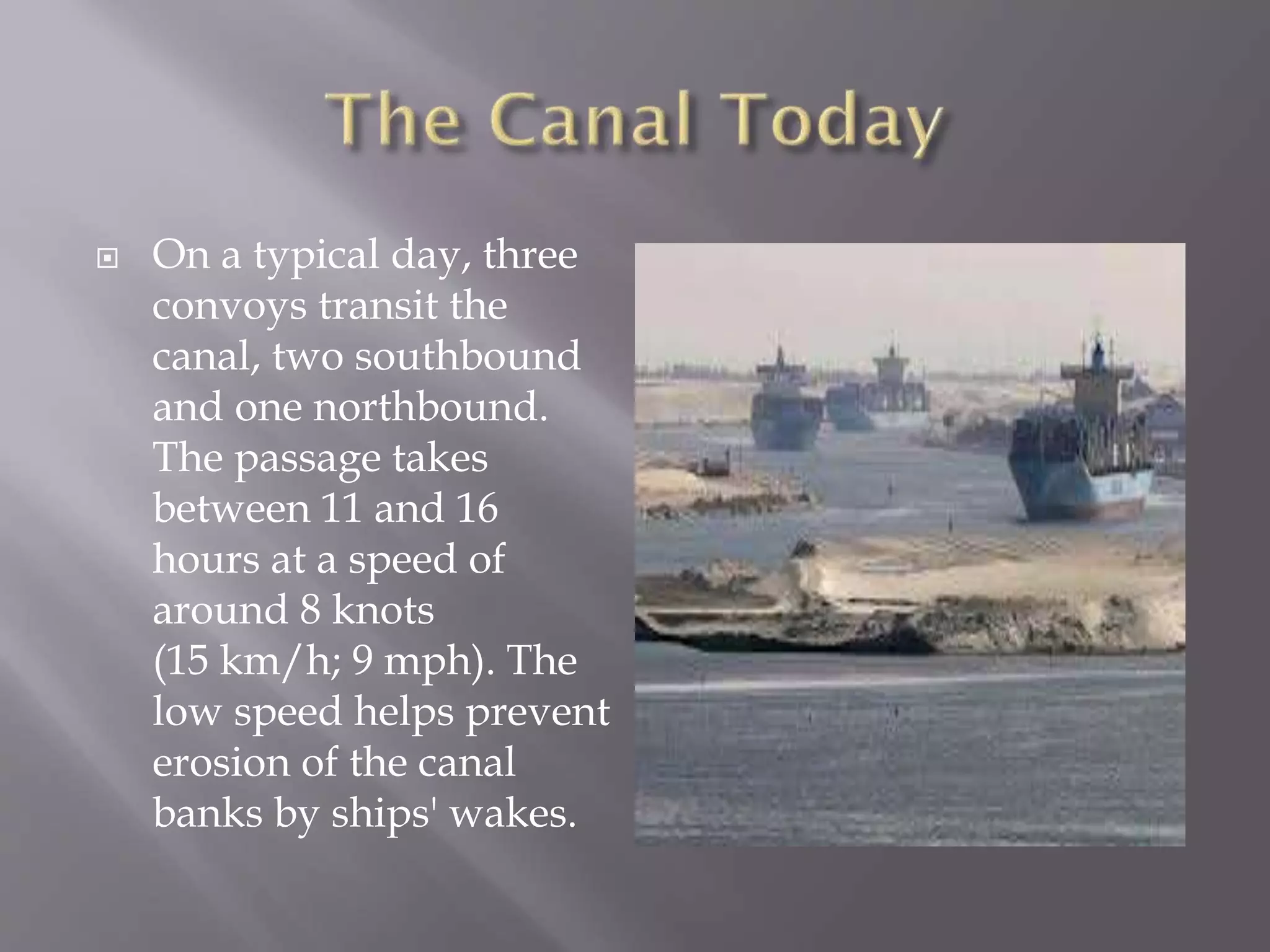 The Suez Canal | PPTX