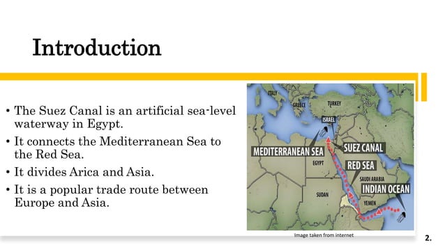 The Suez Canal.pptx | Civil Engineering Industry | Industries