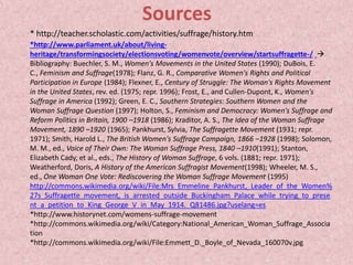 The suffrage movement | PPTX