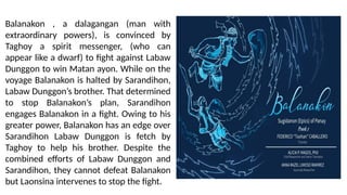 The Sugidanon of Panay - Epic- Chantings | PPTX | Cricket | Sports