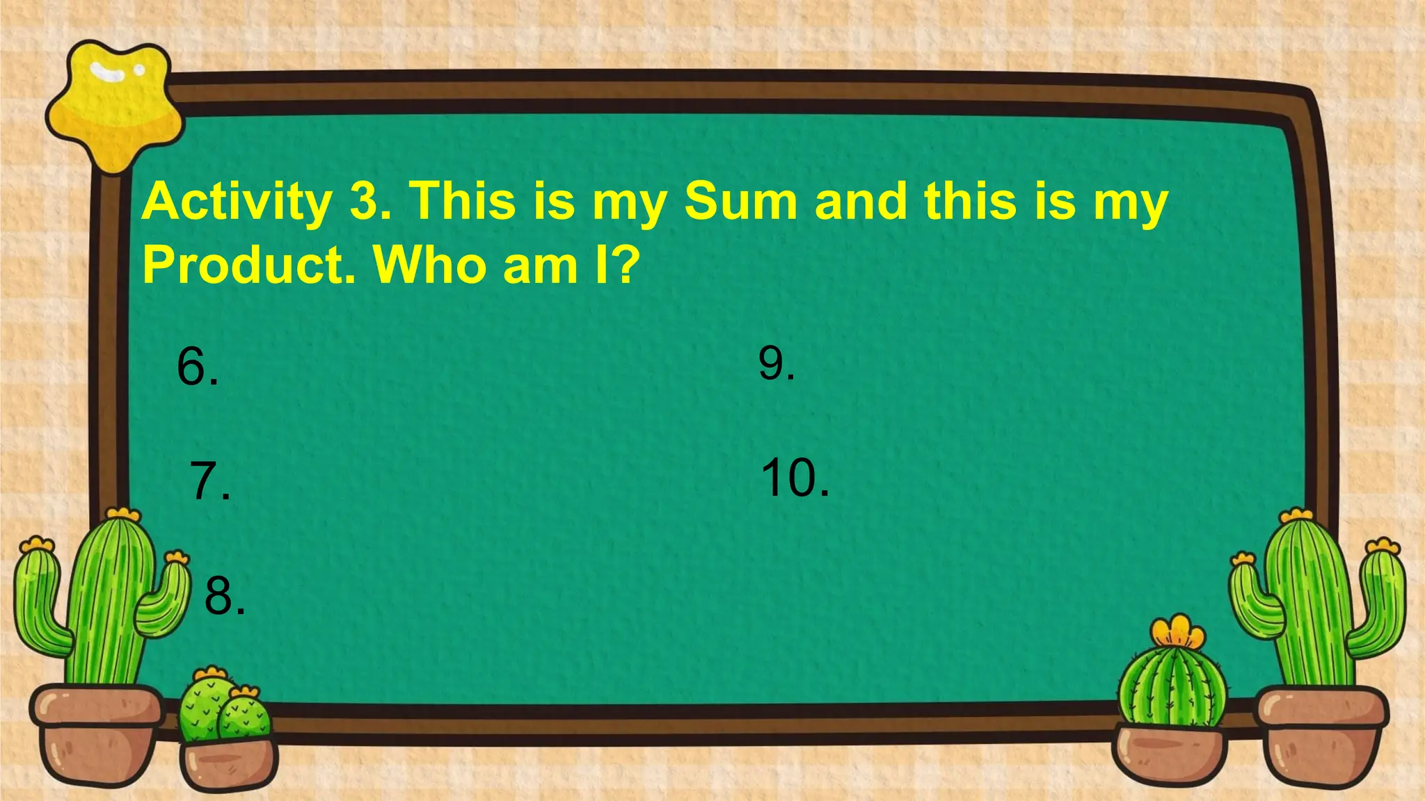 The Sum And The Product Of Roots Of Quadratic Equationspptx Physics Science