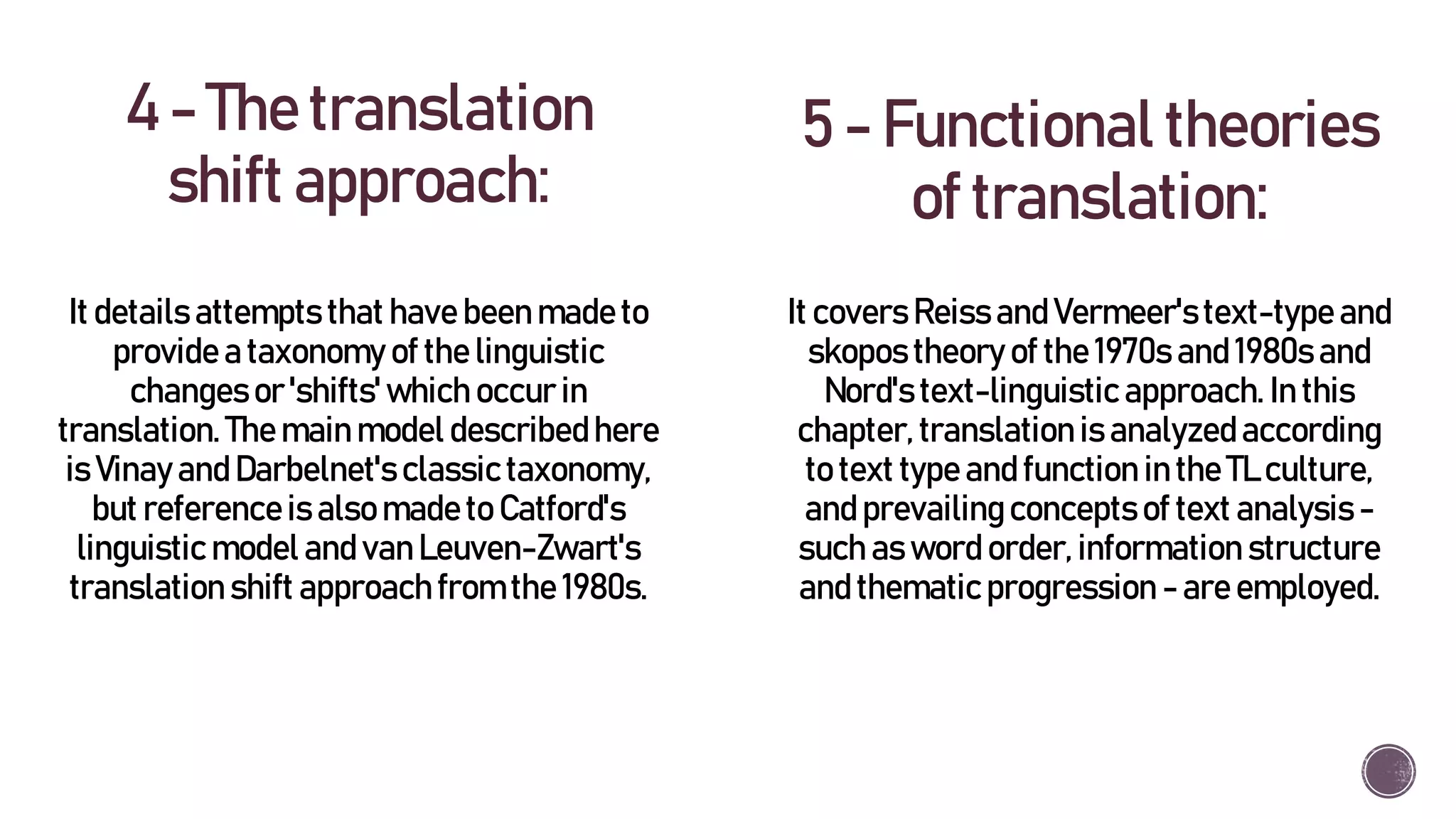 The summary of `Introducing Translation Studies` by Jeremy Munday | PDF