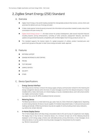 The summary of zig bee specification and smart energy profile | PDF ...
