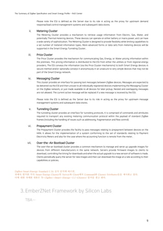 The summary of zig bee specification and smart energy profile | PDF ...