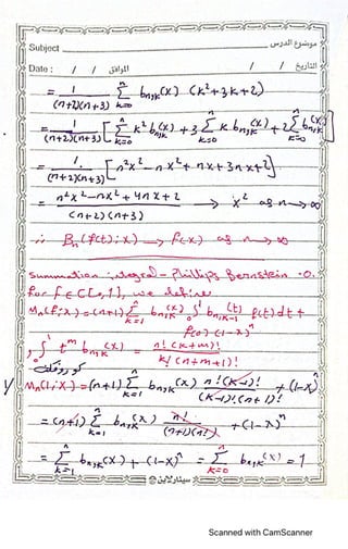 The Summation Integral For Some Operatorspdf
