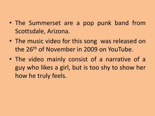 The summer set | PPTX