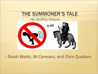 Canterbury Tales Summoner Clothing