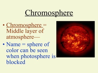 Ch 26-1 The sun | PPT