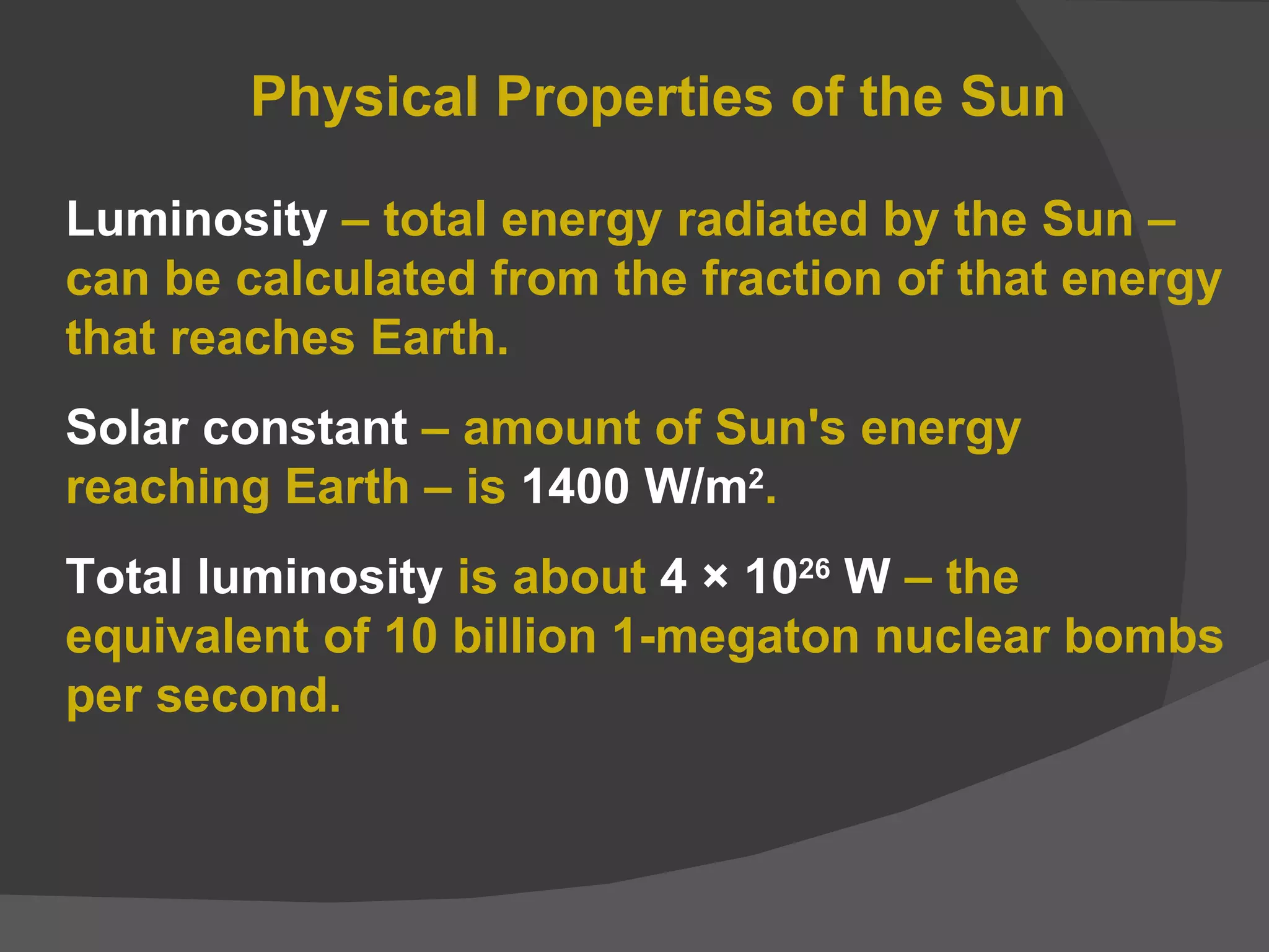The sun | PPT
