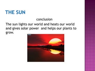 The sun by Ashania | PPT