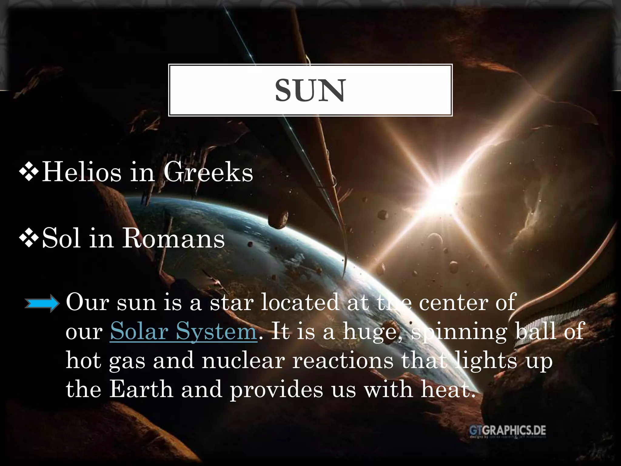 The Sun (Helios) | PPTX