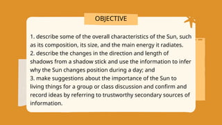 THE SUN. The layers of the sun and its size | PPTX