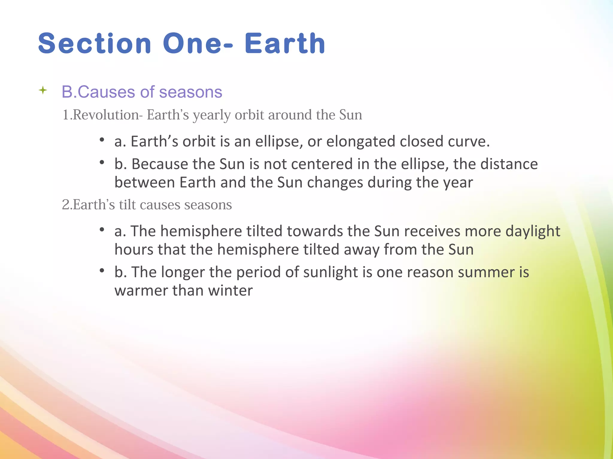 The Sun-Earth-Moon System Notes PowerPoint | PPT