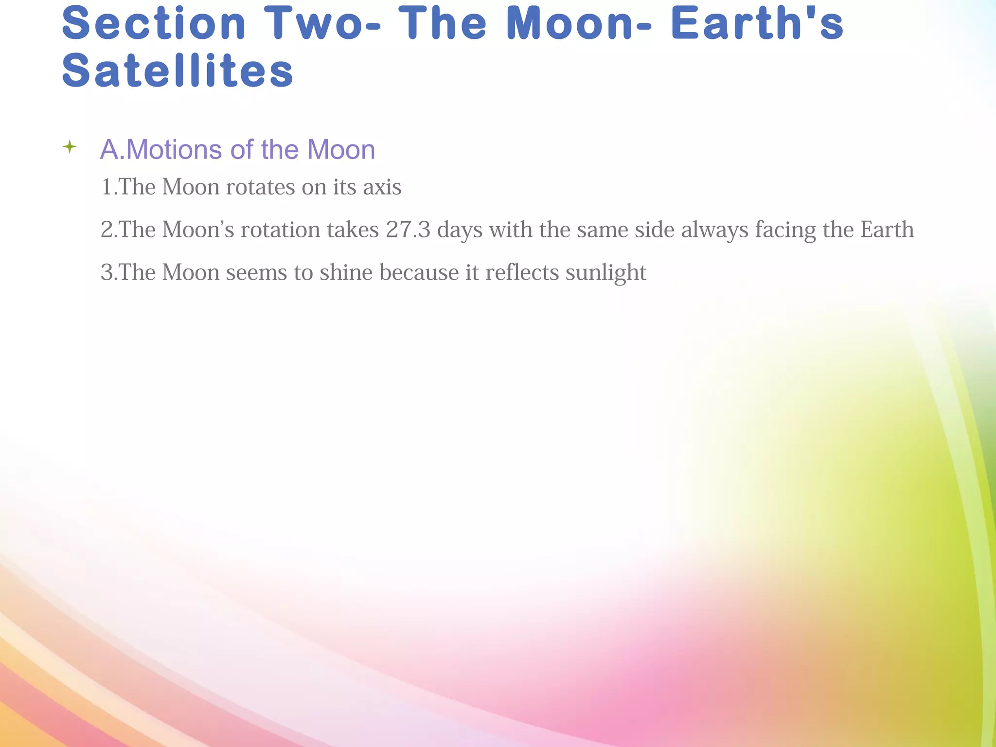 The Sun-Earth-Moon System Notes PowerPoint | PPT