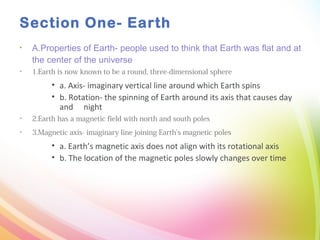 The Sun-Earth-Moon System Notes PowerPoint | PPT