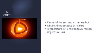 THE SUN ( Solar system and sun structure) | PPTX